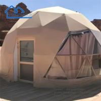 China PVC Camping Dome Hotel Tent 3-50M Custom Size with 80-100 km/hr Wind Resistance for Outdoor Glamping and Events for sale