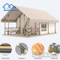 China 900D Waterproof Safari Camping Tent 5x7m or 5x9m with 80-100km/h Wind Resistance and 8-10 Year Lifespan for sale