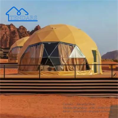 China PVC Camping Dome Hotel Tent 3-50M Custom Size with 80-100 km/hr Wind Resistance for Outdoor Glamping and Events for sale
