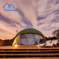 China Customizable Dome House Tent 4m-20m Diameter with Shower Room for Living for sale
