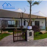 China Luxury Modern Hotel Tent Resort Garden Camping Tent with Bathroom 2500kg for sale