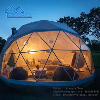China Customizable Dome House Tent 4m-20m Diameter with Shower Room for Living for sale