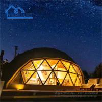 China Customizable Dome House Tent 4m-20m Diameter with Shower Room for Living for sale
