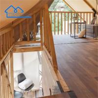 China Factory Outdoor Glamping Safari Tent Canvas 5x9m with Bathroom for House for sale