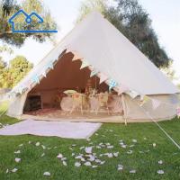 China 900D Oxford Waterproof Large Pyramid Tent 6m Diameter for Outdoor Camping House for sale
