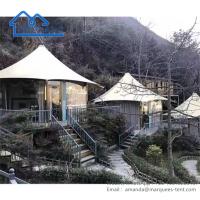 China Wild Waterproof Luxury Hotel Style Desert Tent Outdoor Glamping 3-4 Person for sale