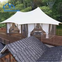China Outdoor Luxury Waterproof Clear Span Tent 5m 6m for Resort Hotel Camping for sale