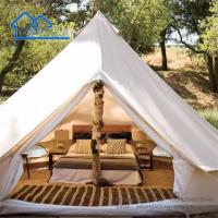 China 900D Oxford Waterproof Large Pyramid Tent 6m Diameter for Outdoor Camping House for sale