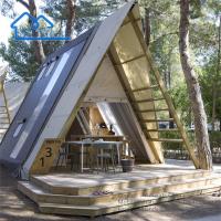 China Luxury Hotel Tent 4m x 5m PVC850g Waterproof Camping Safari Tent for Outdoor Glamping for sale