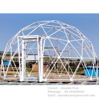 China Custom 6x6m Luxury Resort Tent for Glamping Hotels White or Customized Color for sale