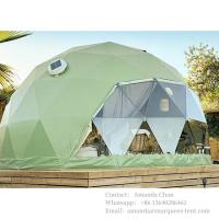 China Custom 6x6m Luxury Resort Tent for Glamping Hotels White or Customized Color for sale