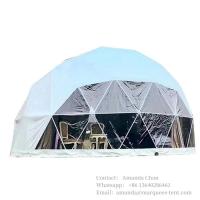 China Yuntu Geodesic Dome Tent 6m Diameter Clear PVC Glamping Resort House for Outdoor Luxury Living for sale