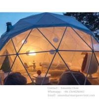 China Preservative Glamping Dome Tent 4m-60m High Temperature Resistance PVC Fireproof Waterproof for sale