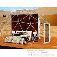 China Custom UV-Resistant Rust-Resistant Dome Tent 6m Diameter for Camping Hotel Luxury Outdoor for sale