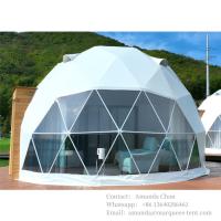 China Custom UV-Resistant Rust-Resistant Dome Tent 6m Diameter for Camping Hotel Luxury Outdoor for sale