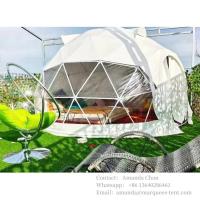 China Waterproof PVC Dome Tent 6m Diameter Winter Snow Camping Green House Hotel Outdoor for sale