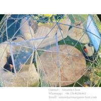 China Transparent PC Capsule Desert Camping Star Tent Air Dome House Custom 4m to 50m for sale