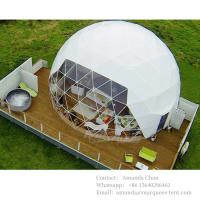 China Transparent PC Capsule Desert Camping Star Tent Air Dome House Custom 4m to 50m for sale
