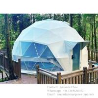 China High Security Plastic Inflatable Clear Glamping Cottage Garden Bubble Dome Camping Hotel Tent for sale