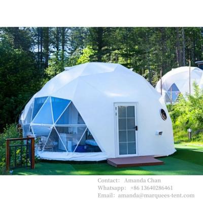 China Luxury 5 Star Safari Glamping Tent 2 Person Living Dome Hotel for Exhibition Event for sale