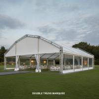 China Removable Spacious Party Marquee Tents Extruded Aluminum Alloy Frame Window Sidewall Canopy Structure for sale