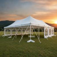 China Anchored Executive Party Marquee Tents Extruded Aluminum Alloy Frame European Standard System Canopy Structure for sale