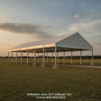 China Waterproof Grand Party Marquee Tents Extruded Aluminum Alloy Frame PVC Roof Cover Canopy Structure for sale