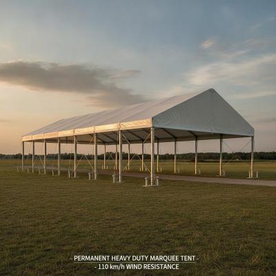 China Waterproof Grand Party Marquee Tents Extruded Aluminum Alloy Frame PVC Roof Cover Canopy Structure for sale