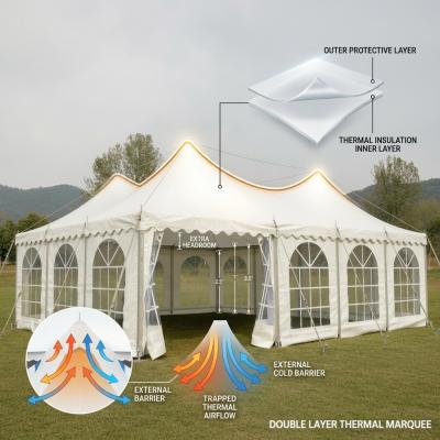 China Exhibition Trade Party Marquee Tents A-Frame Waterproof Elegant Oval Design Show Canopy Structure for sale