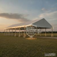 China Exhibition Trade Show Party Marquee Tents Clear-Span Transparent PVC Roof Canopy Structure for sale