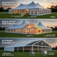 China Music-Concert Party Marquee Tents A-Frame Waterproof Full Blackout PVC Cover Venue Canopy Structure for sale