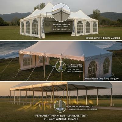 China Sports Award Party Marquee Tents Clear-Span Transparent PVC Roof Ceremony Canopy Structure for sale