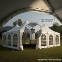 China PVC Fabric Party Marquee Tent 3-70m Width Fire Retardant B1 with 15+ Year Aluminum Frame for sale