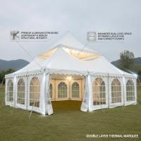 China Two-Story Sports Party Marquee Tents A-Frame Waterproof Double-Decker Award Ceremony Canopy Structure for sale