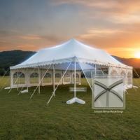China Waterproof Commercial Outdoor Party Tent 15-50m Span with Aluminum Alloy Frame -80°C to +70°C Temperature Range for sale