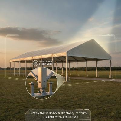 China Waterproof Extended Party Marquee Tents Extruded Aluminum Alloy Frame PVC Roof Outdoor Shelter Structure for sale
