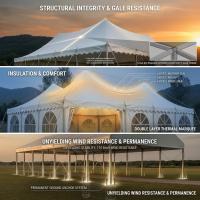 China Oval-Shape Clear-Span Party Marquee Tents Aluminum Alloy Frame PVC Coated Roof Canopy Structure for sale