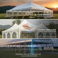 China Pagoda-Style Festival Party Marquee Tents A-Frame Waterproof High-Peak Beer-Garden Canopy Structure for sale