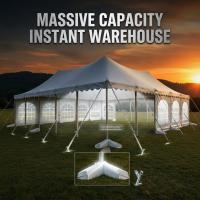 China PVC Waterproof Outdoor Party Tent 3-60m Width Custom Size with 15+ Year Service Life and 100km/hr Wind Resistance for sale