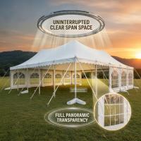 China Custom A-Shape Aluminum Frame Outdoor Banquet Tent 10x20m to 30x50m with 100km/h Wind Resistance for sale
