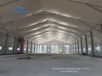 China Insulated Charity Party Marquee Tents Clear-Span Sandwich Panel Wall Fundraising Gala Canopy Structure for sale