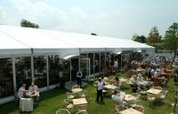 China Sports Award Party Marquee Tents A-Frame Tempered Glass Wall Ceremony Canopy Structure for sale