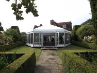 China Glass-Wall Exhibition Party Marquee Tents Clear-Span Tempered Show Canopy Structure for sale