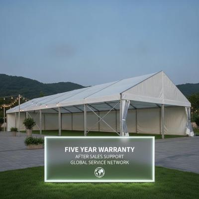 China Five Year Warranty After Sales Support Party Marquee Tent Aluminum Frame Waterproof Structure Global Service Network for sale