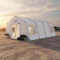 China Emergency Relief Rapid Deployment Party Marquee Tent Shelter Disaster Response Field Hospital Portable Frame Structure for sale