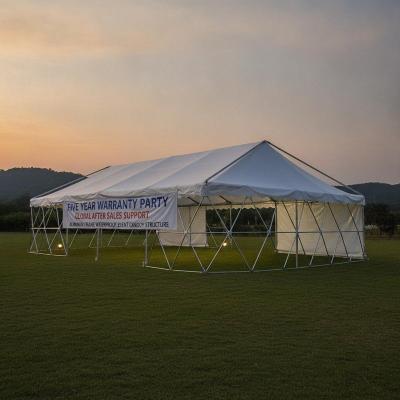 China Five Year Warranty Party Marquee Tent Global After Sales Support Aluminum Frame Waterproof Event Canopy Structure for sale