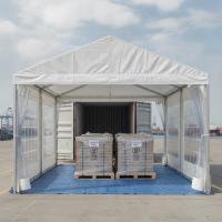 China Export Grade Container Loading Party Marquee Tent ISPM 15 Fumigated Pallet Packaging European Shipping Ready Canopy Structure for sale