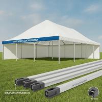 China Thirty Minute Quick Assembly Party Marquee Tent Modular Clip Lock Connector No Tools Aluminum Frame Canopy Structure for sale