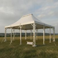 China Wind Load 100kmh Tested Party Marquee Tent Heavy Duty Anchored Frame Aluminum Engineering Certified Canopy Structure for sale
