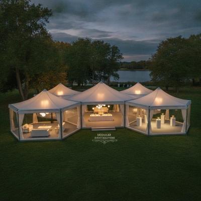 China Multi Purpose Versatile Party Marquee Tent Modular Expandable System Any Event Configurable European Event Canopy Structure for sale
